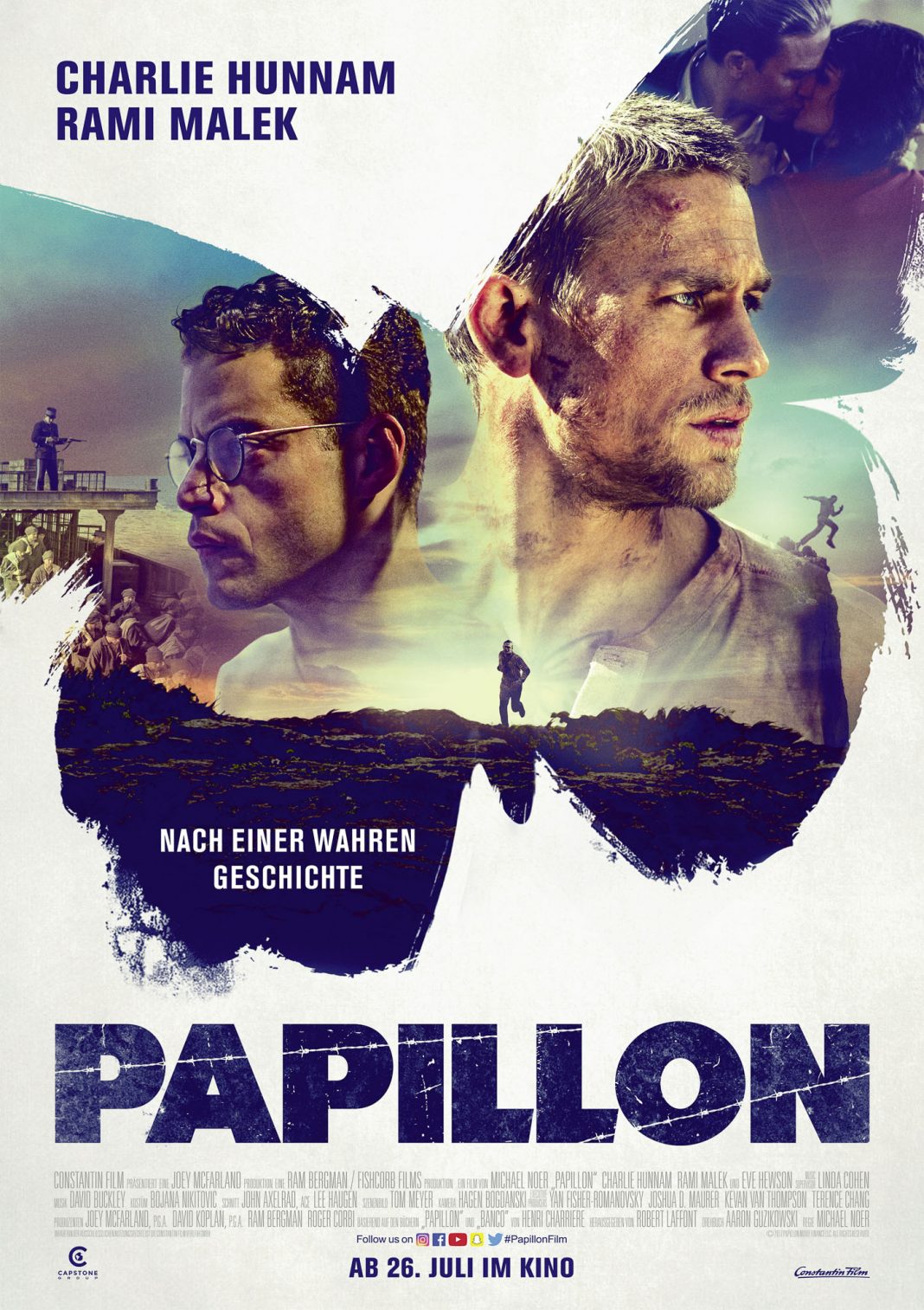 »Papillon« im Kino: Bestseller von Henri Charrière neu verfilmt ...